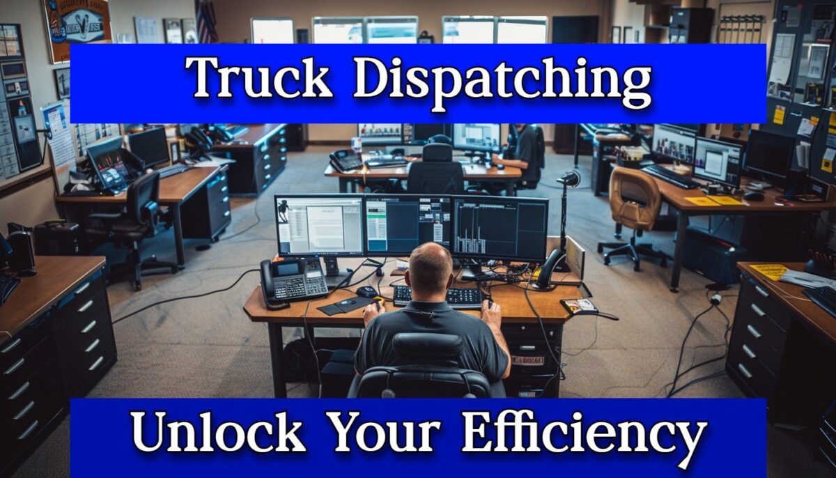 Truck Dispatching & Owner Operator Opportunities